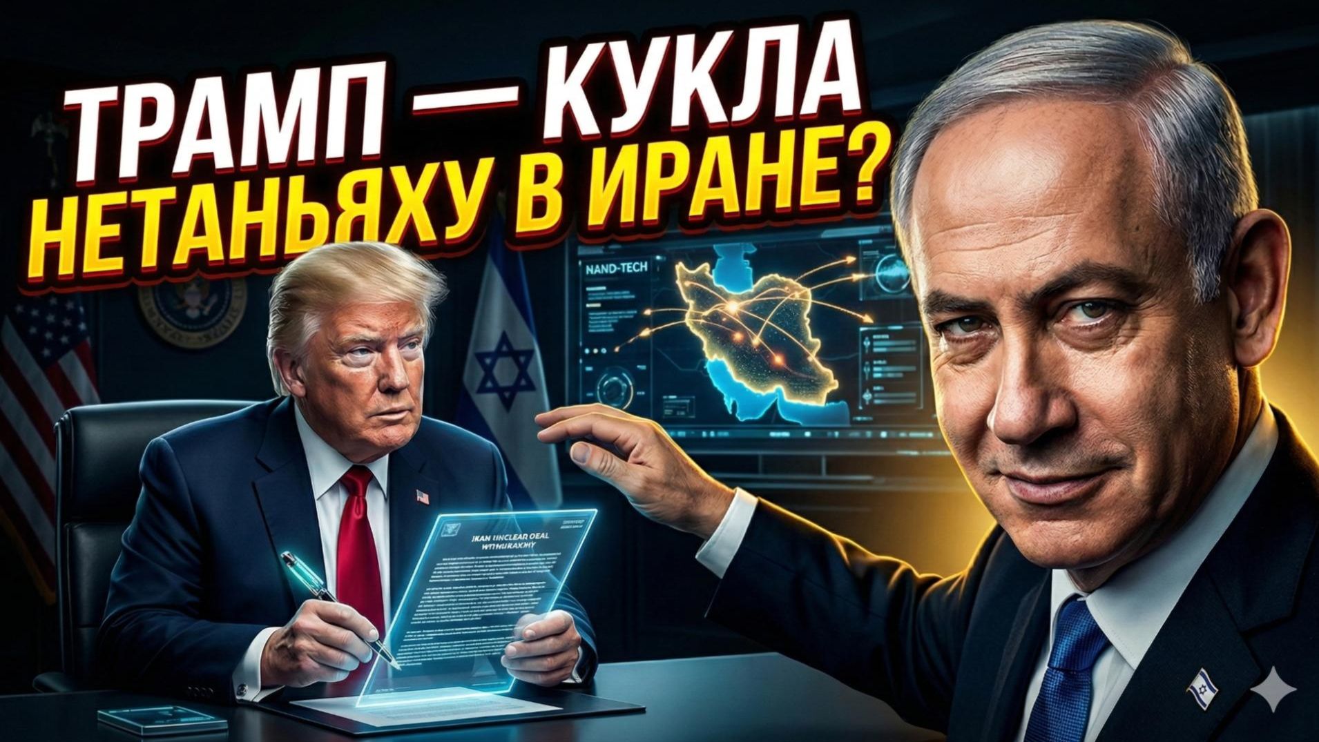 🎭Аарон Мате | ТЕНЕВОЙ ХОЗЯИН: Нетаньяху управлял Трампом в иранском вопросе