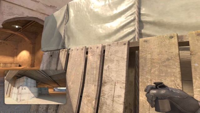 Dust 2 - смок c мида икса в кт