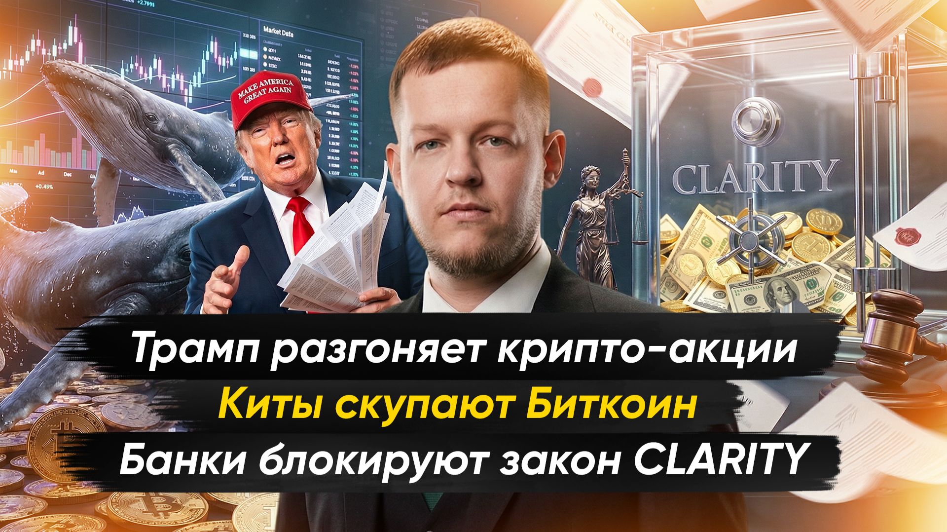 ПОЧЕМУ БАНКИ США БОЯТСЯ СТЕЙБЛКОИНОВ? | Крипто-новости с Ильей Сдобниковым