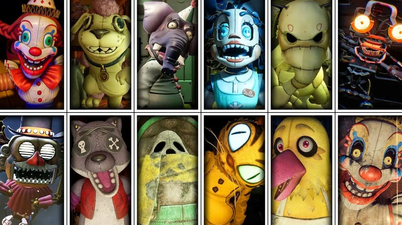 FNAF Secret of The Mimic - All JUMPSCARES