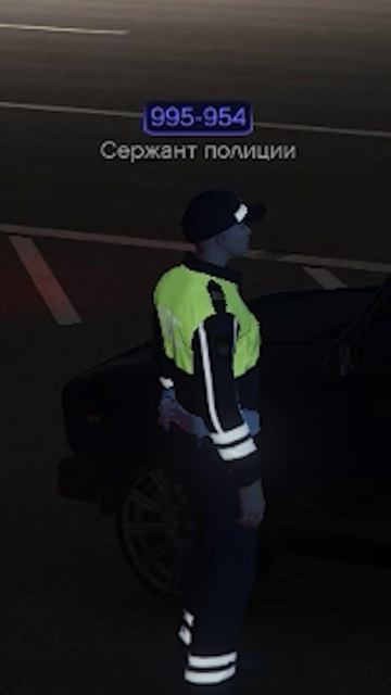 СОТРУДНИК ГИБДД ПОПЫТАЛСЯ МЕНЯ ОСТАНОВИТЬ И СРАЗУ ОТПУСТИЛ! GTA 5 RMRP - КУТУЗОВСКИЙ #gta5 #rmrp