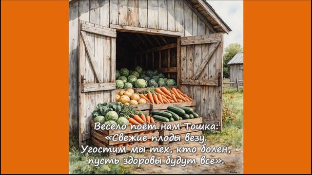 114. Трудись и делись. Песенка трактора Тошки