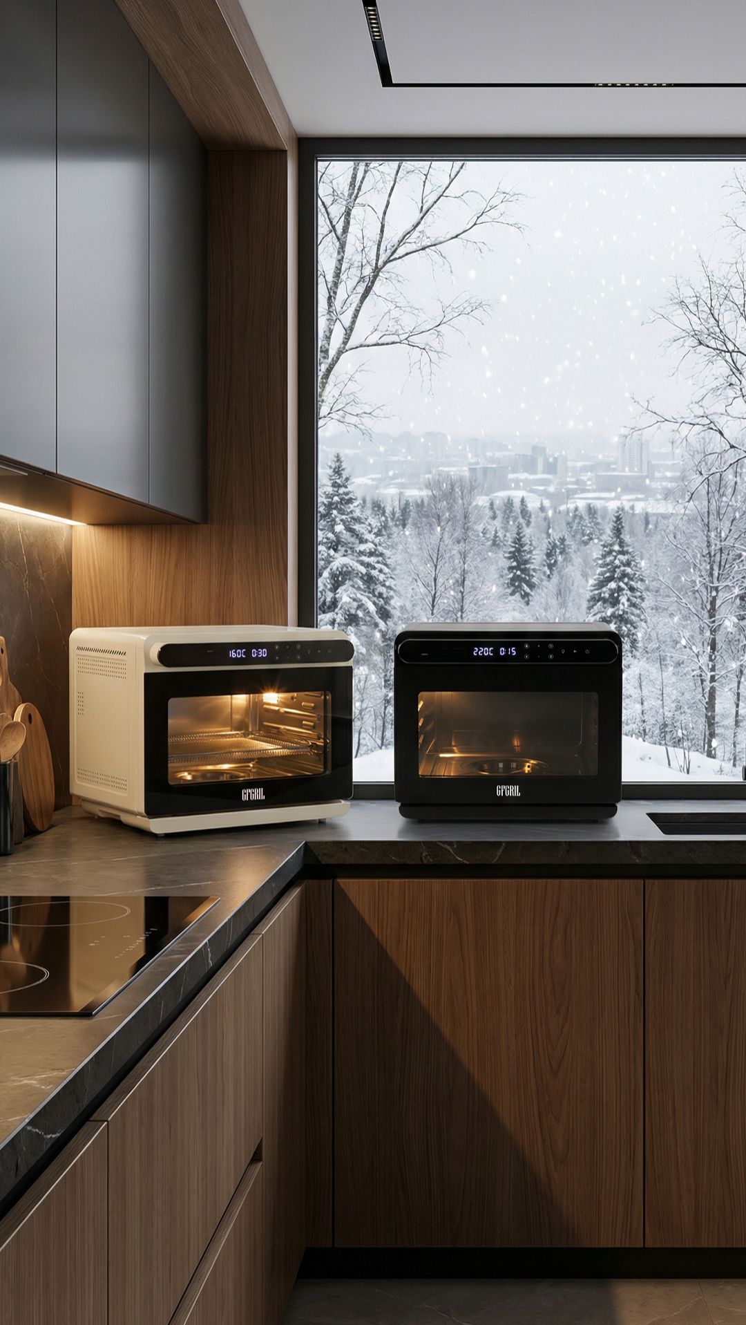 Она вдохновляет на кулинарные эксперименты #минипечь #аэрогриль #обзор