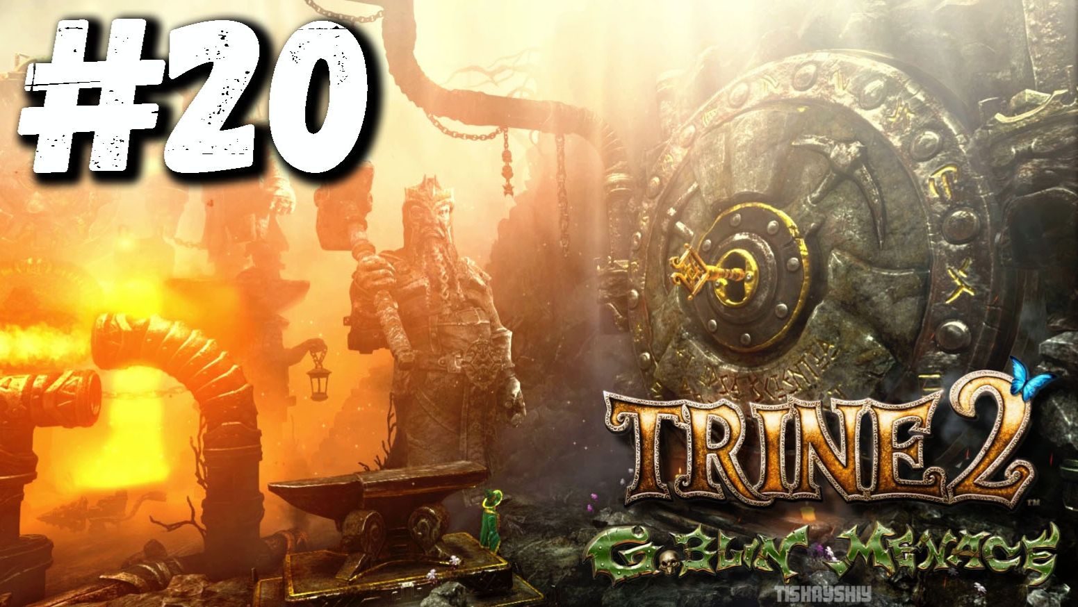 Trine 2: DLC Goblin Menace БОНУСНЫЙ УРОВЕНЬ прохождение #20 Гномьи пещеры