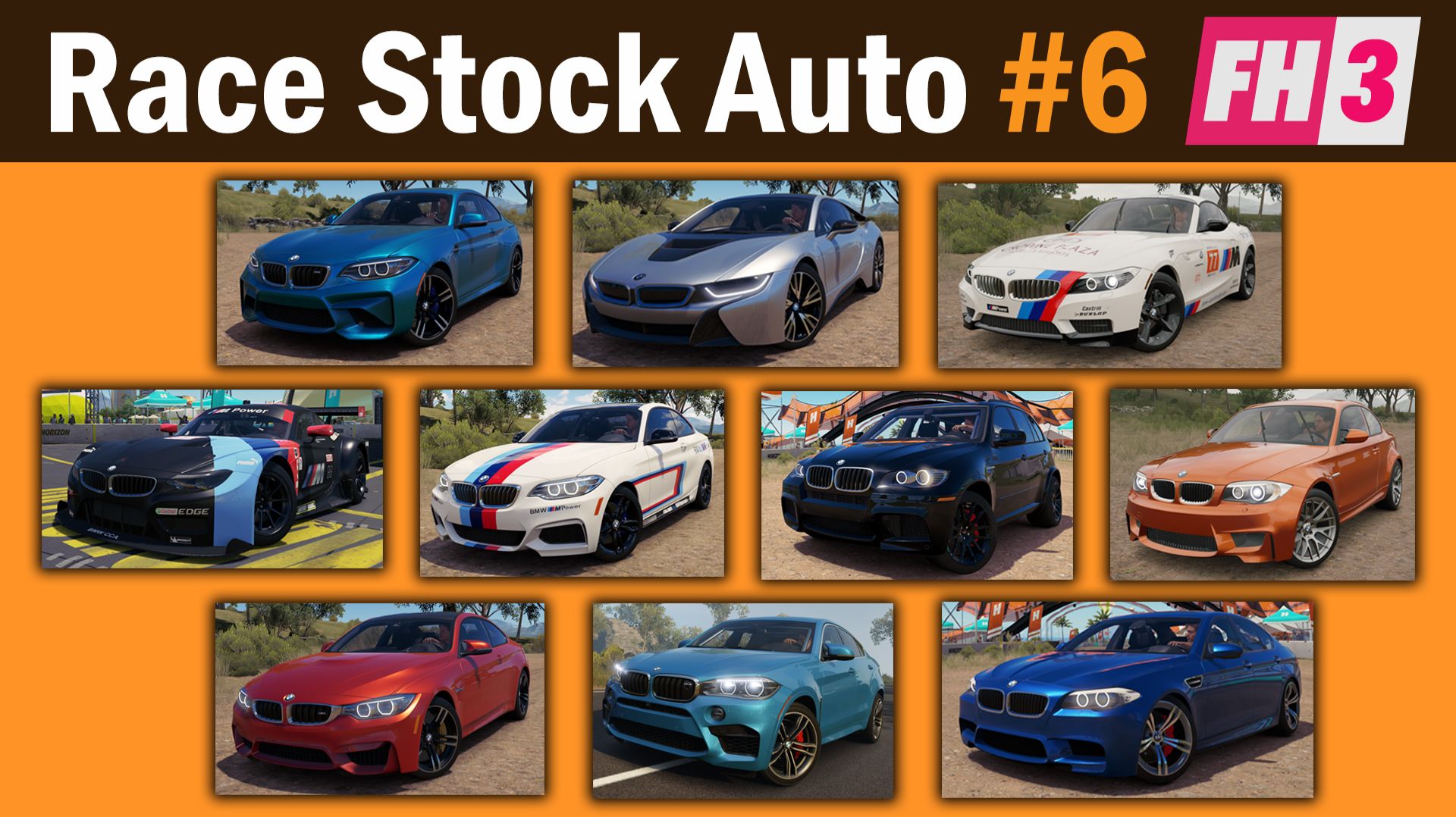 Forza Horizon 3 - Race Stock Auto #6