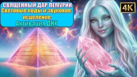 Священный дар Лемурии: Cветовые коды и звуковое исцеление | Активация ДНК
