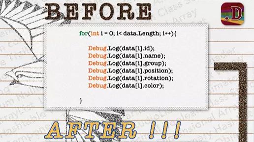 Asset Unity - .D (.D - для отладки.)