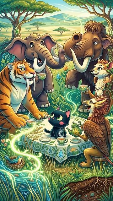 Мультик про искусство: эко-иллюстрация