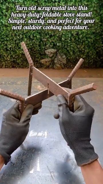 Как сделать складную подставку для арматуры своими руками