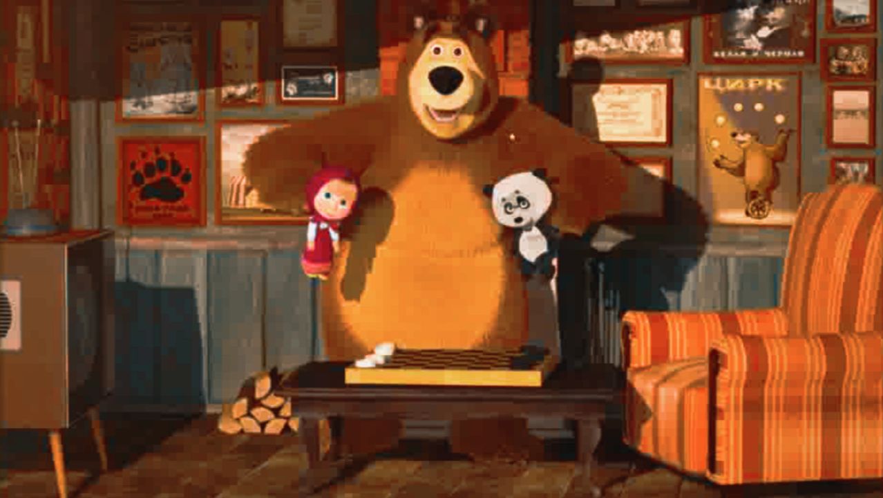 Маша и Медведь | Собираю Пазлы для Детей на Время с Героями Мультфильма | Маша и Медведь Смотреть