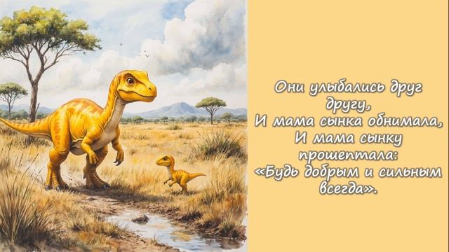 110. Смелый динозаврик