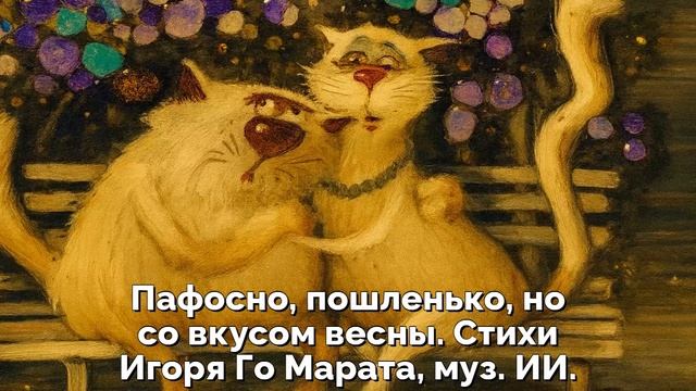 Пафосно, пошленько, но со вкусом весны. Стихи Игоря Го Марата, муз. ИИ