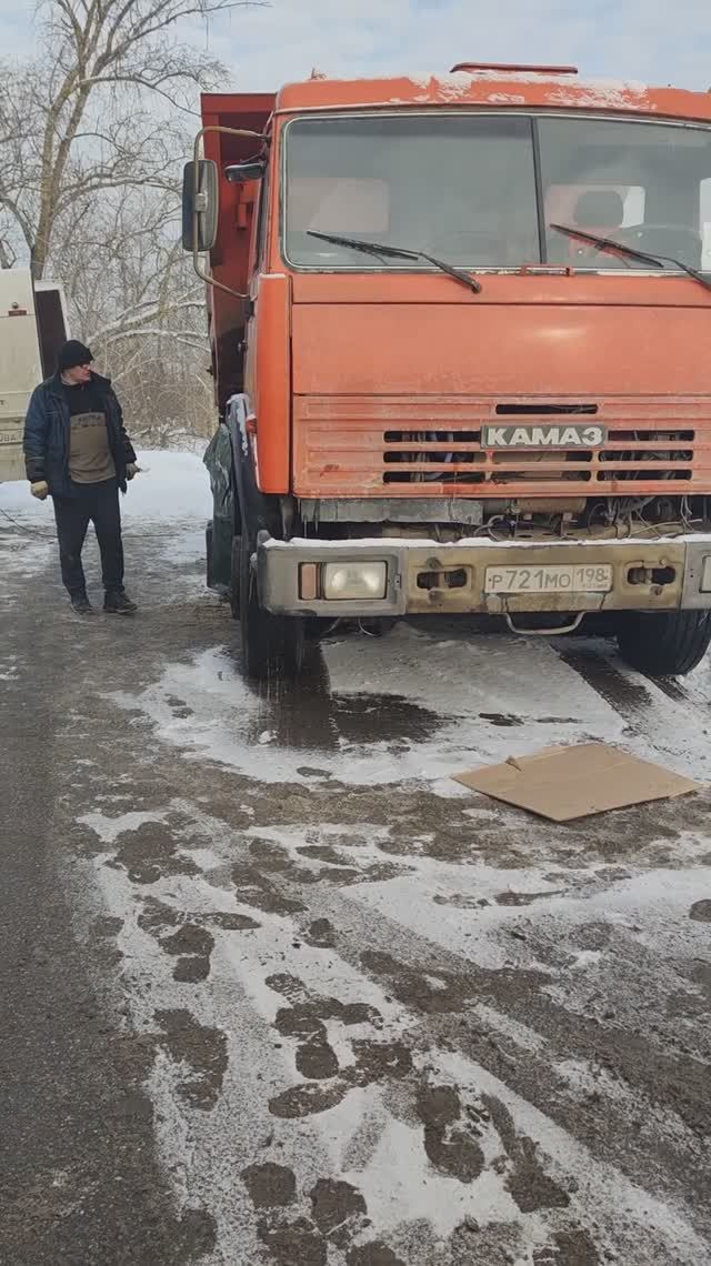 Работа на выезде. КАМАЗ 4310  отогрев автомобиля.