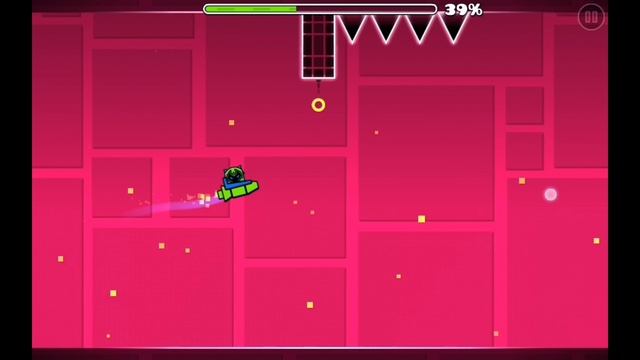 Прохождение уровня в Geometry Dash лайт stereo madness