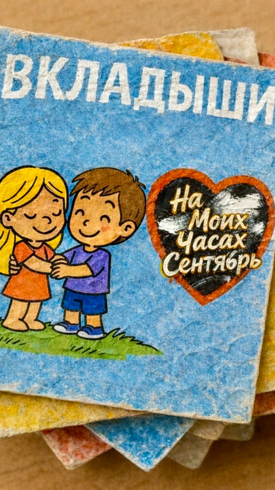 На Моих Часах Сентябрь - Вкладыши