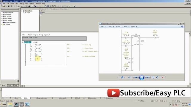 5_ Учебное пособие по языку программирования STL Up Down Counter Урок №5
