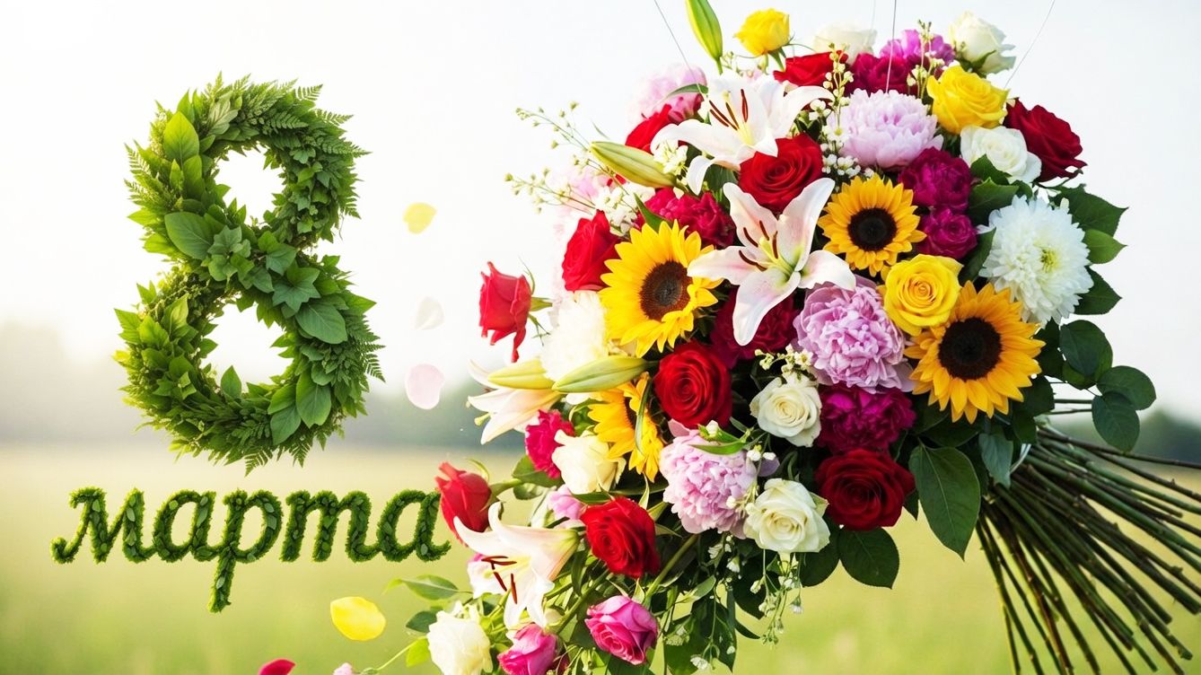 Музыкальное поздравление с 8 марта от Алекс Ч