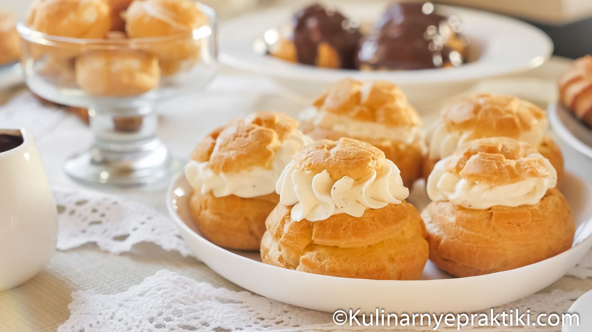 Профитроли: базовый рецепт заварного теста (первый шаг к эклерам и шу)