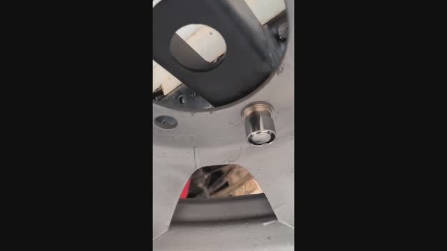 Кронштейн 60 градусов запасного колёса Газель, ставим секретки что бы не украли запаску.