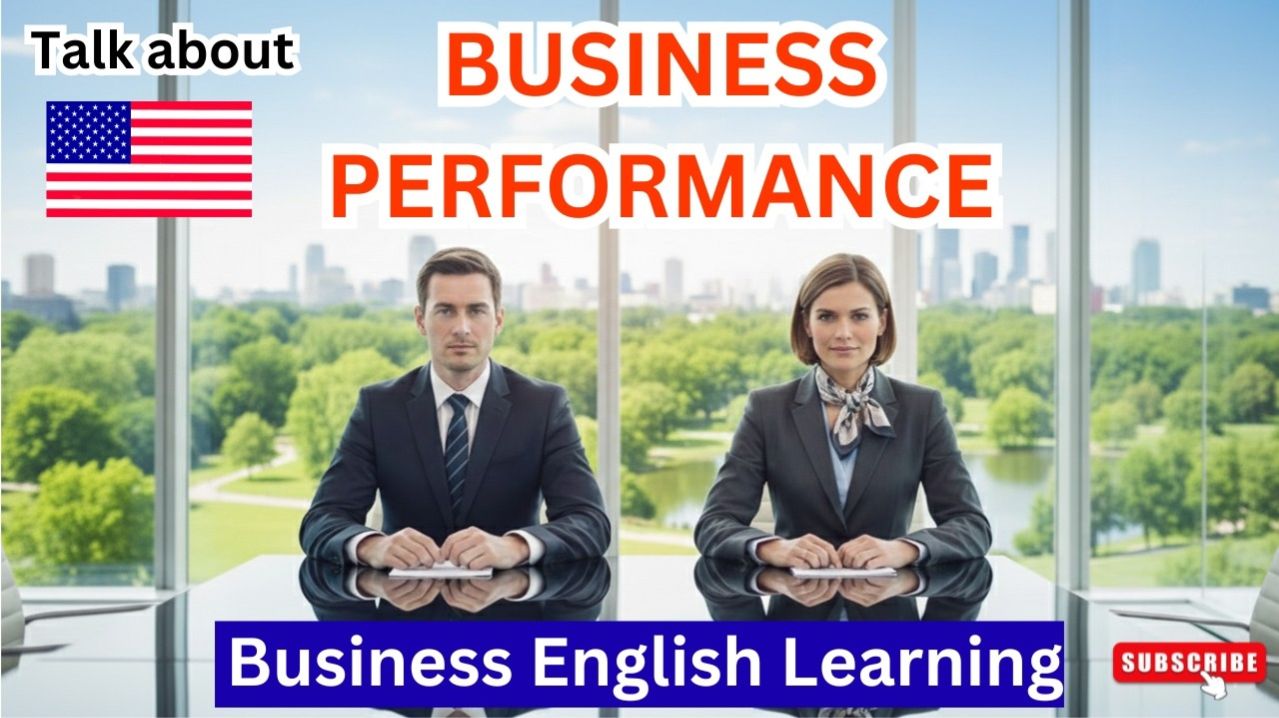 How to Talk About Business Performance in English | Business English Learning