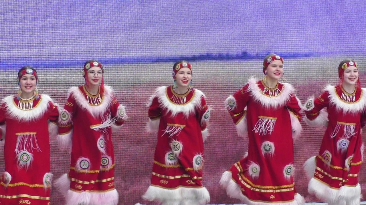 Масленица в парке "Ёлочки". Хореографический коллектив "Дивия" - "Народный танец" (22.02.26)