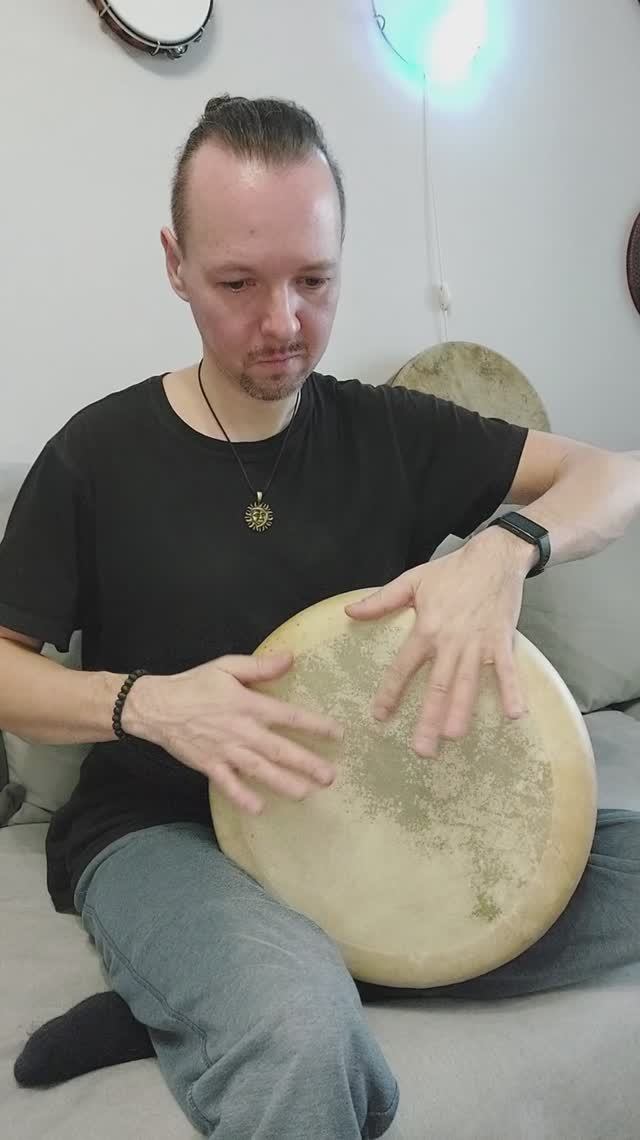 Керамическая дарбука Урок 1, изучаем зоны пальцевых ударов