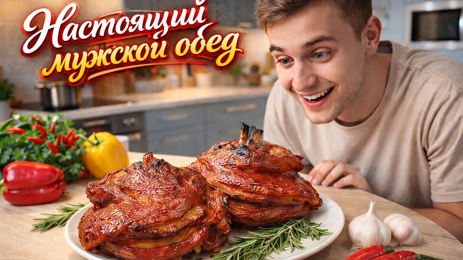 Запечённая Рулька! Чешский рецепт с мёдом и горчицей. Простой проверенный рецепт!