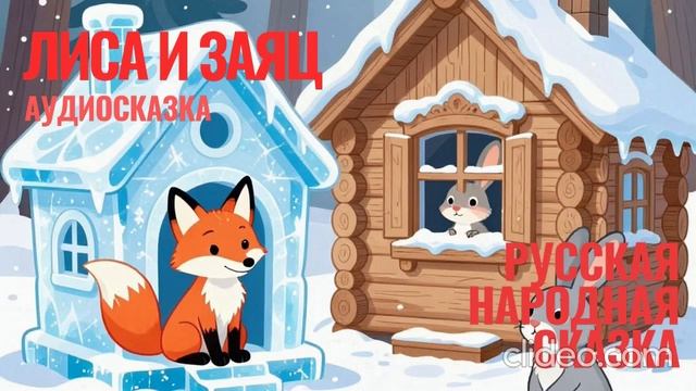 ЛИСА И ЗАЯЦ аудиосказка | Лиса и заяц слушать сказку аудио | Аудиосказка на ночь для детей