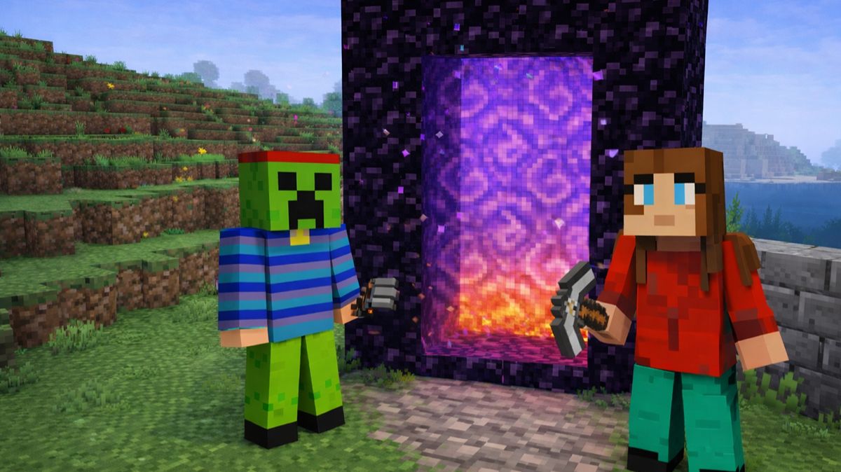 Юра и мама строят портал в ад. Мама умирает 3 раза. Выживание в новом мире. Часть 6