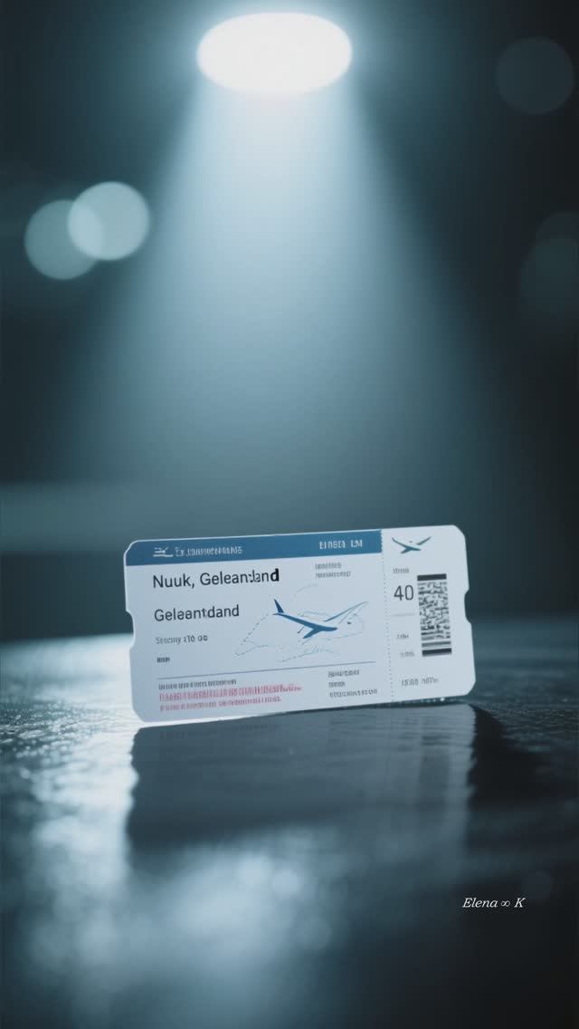 Гренландия, которой нет (мой билет в Нуук) #shorts #гренландия #greenland