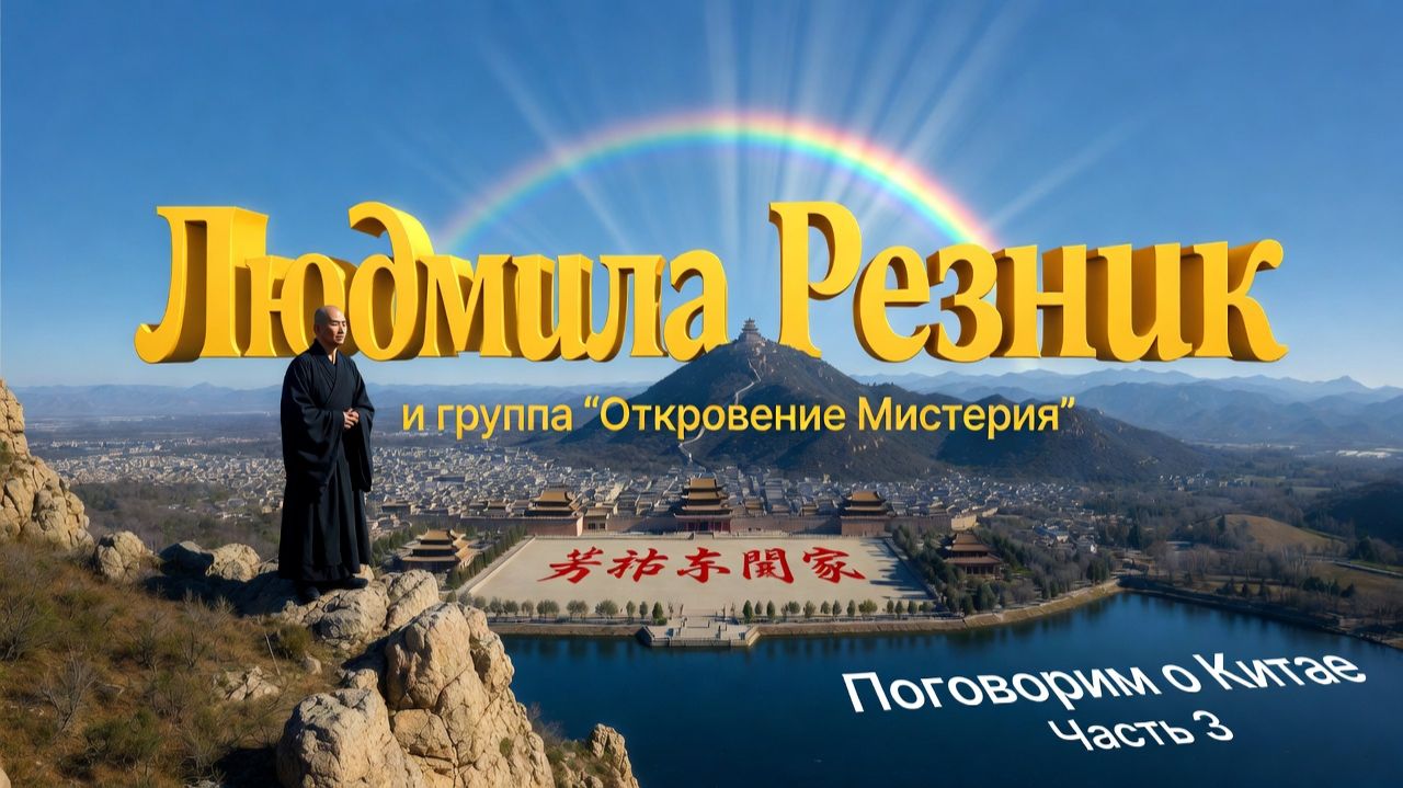 ПОГОВОРИМ О КИТАЕ. СИНТЕЗ РЕЛИГИЙ. часть 3 Людмила Резник и Её группа "Откровение Мистерии"