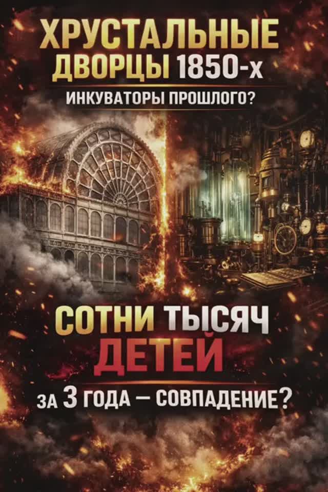 Инкубаторы людей - хрустальные дворцы 19 века. Часть 1