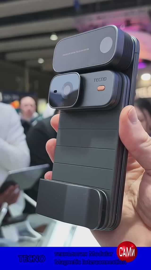 TECNO модульный смарт #smartphone #news #unboxing #распаковка #смартфон #обзор #новости