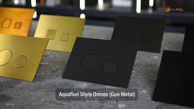 Клавиши смыва KKPOL: SFERA OMNES и CUBUS