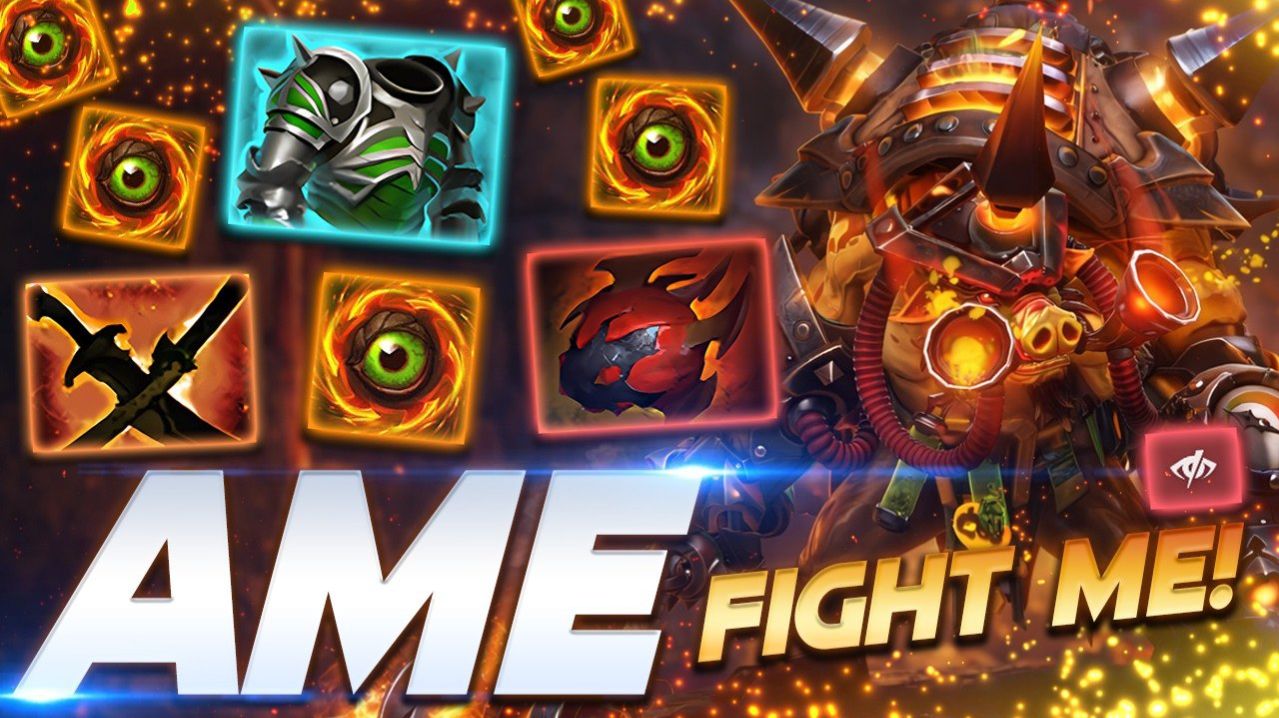 Ame Bristleback Super Tank — профессиональный геймплей в Dota 2 [Смотри и учись]