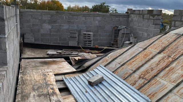 Стройка дома своими руками часть 2. Мансардный этаж.