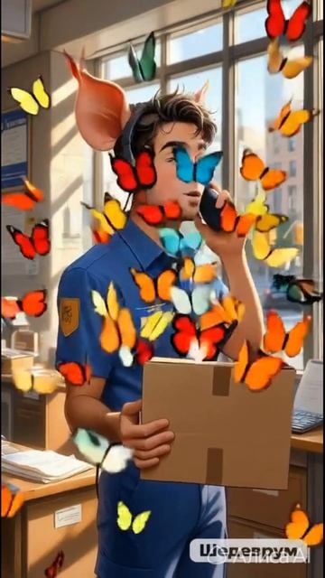 Посылка от телефонного мошенника) #юмор #телефонный мошенник#доставка#пранк