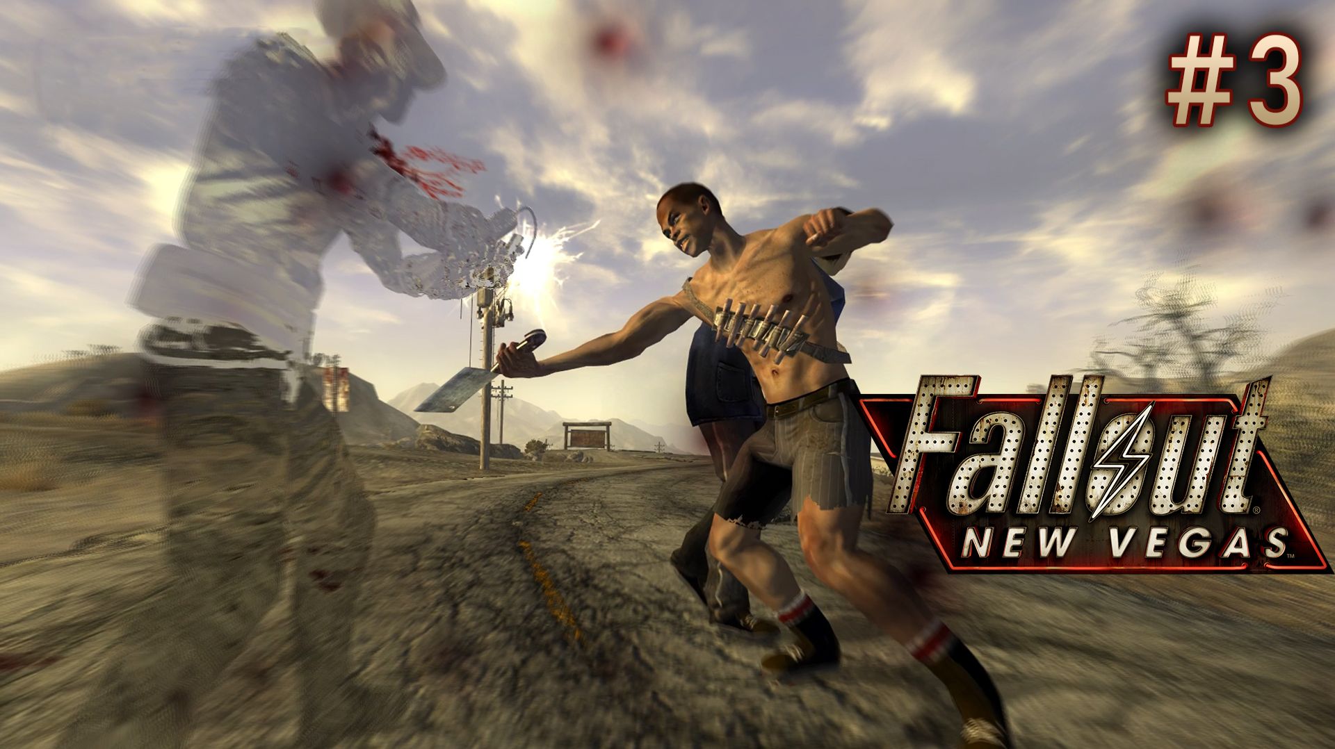 Стрельба в призрачном городке. Fallout New Vegas (Хардкор) # 3