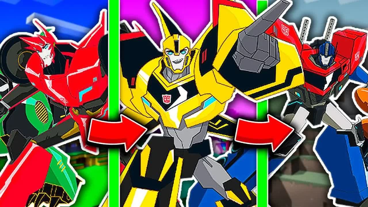 КАК ИГРАТЬ ЗА ОПТИМУС ПРАЙМ В МАЙНКРАФТЕ? ~ ЭВОЛЮЦИЯ И ЖИЗНЕННЫЙ ЦИКЛ MINECRAFT ROBOT ТРАНСФОРМЕР