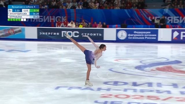 Дина Хуснутдинова. Короткая программа на Финале Гран-При России 07.03.2026
