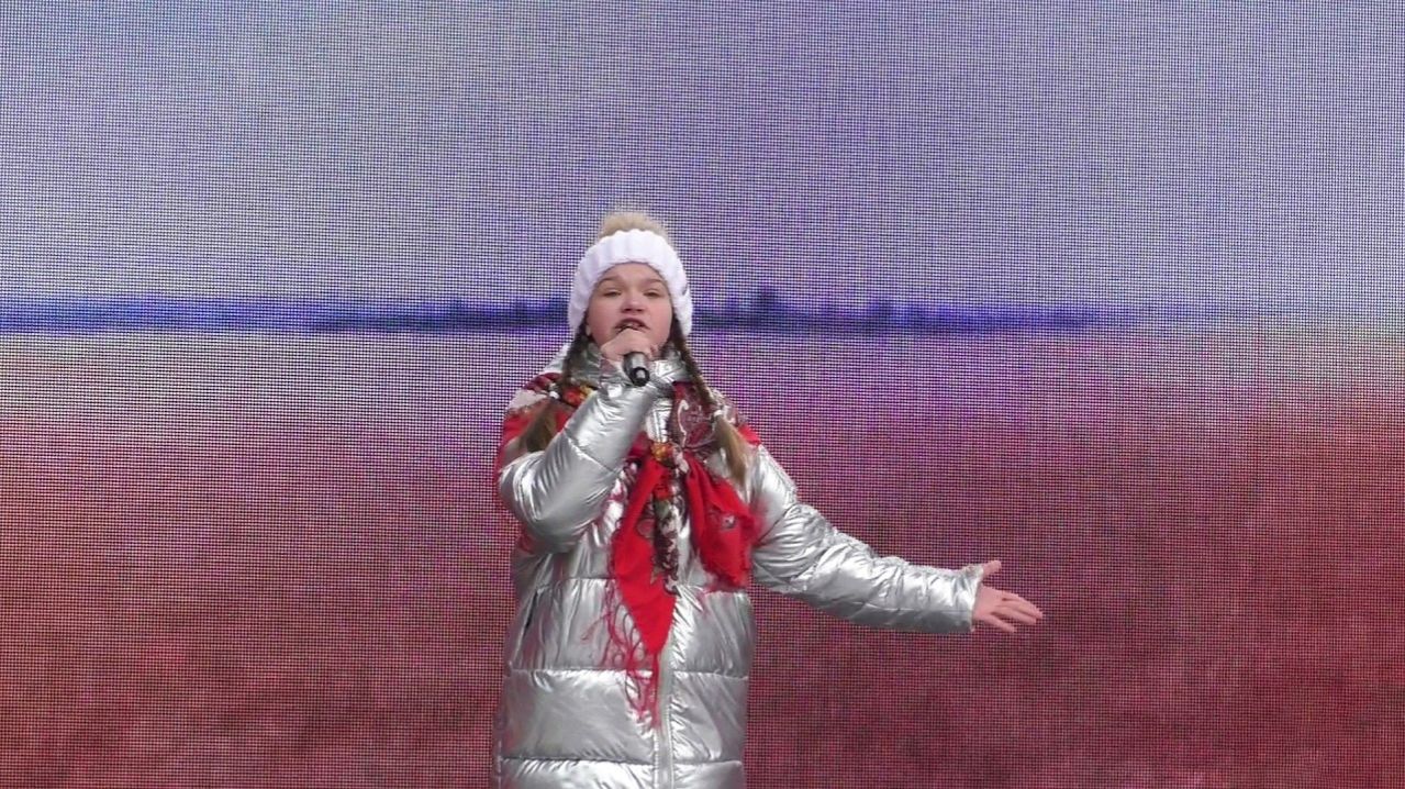 Масленица в парке "Ёлочки". Мария Верижникова - "Ах, мамочка" (22.02.26)