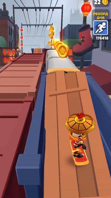 Subway Surf Получил доску Gold Rush в честь китайского нового года!