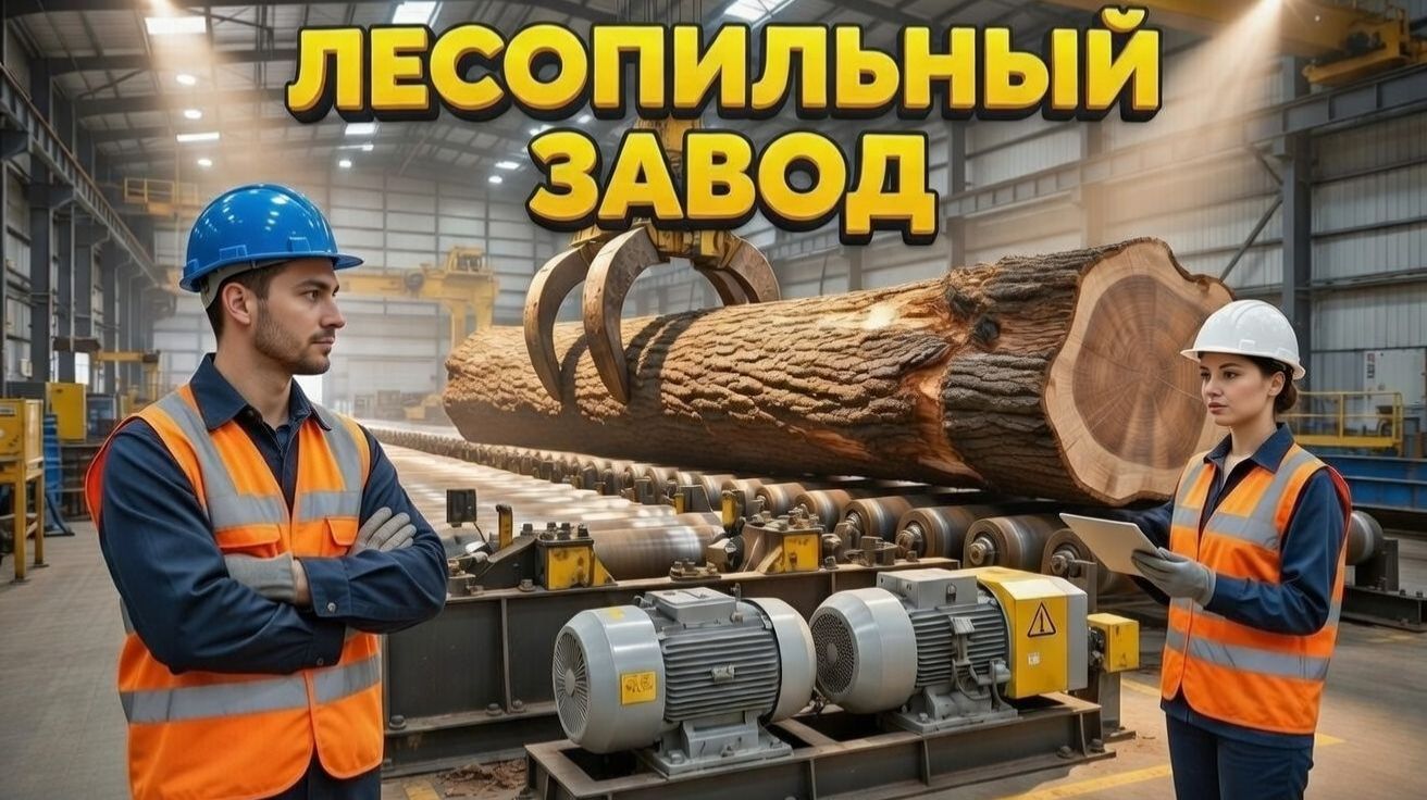 От Огромного Бревна до Роскошного Стола за 25 Минут! 🔥 Как Рождается Фанера на Гигантском Заводе