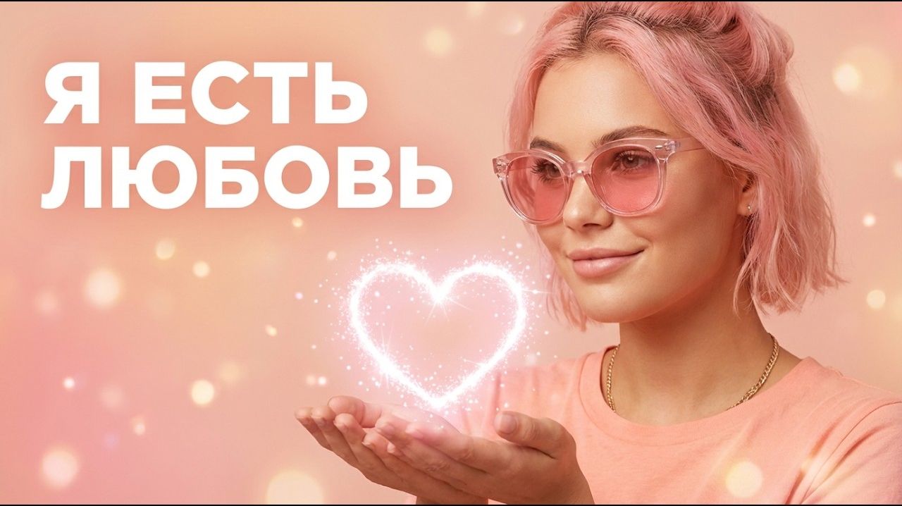 Я выбираю себя ❤️ Я есть любовь | Песня, меняющая состояние, аффирмации любови к себе и миру ✨