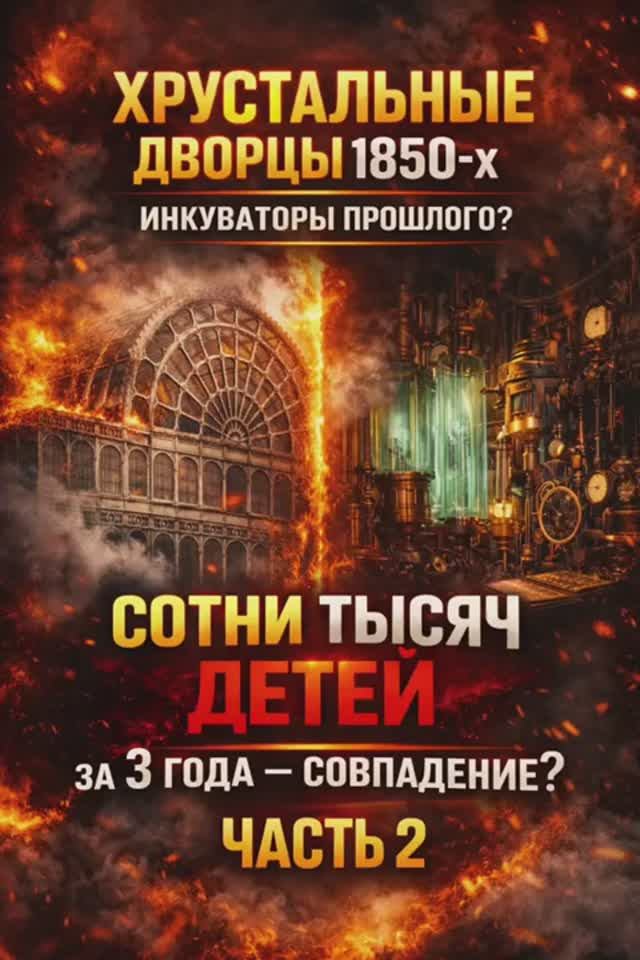 Инкубаторы людей - хрустальные дворцы 19 века. Часть 2