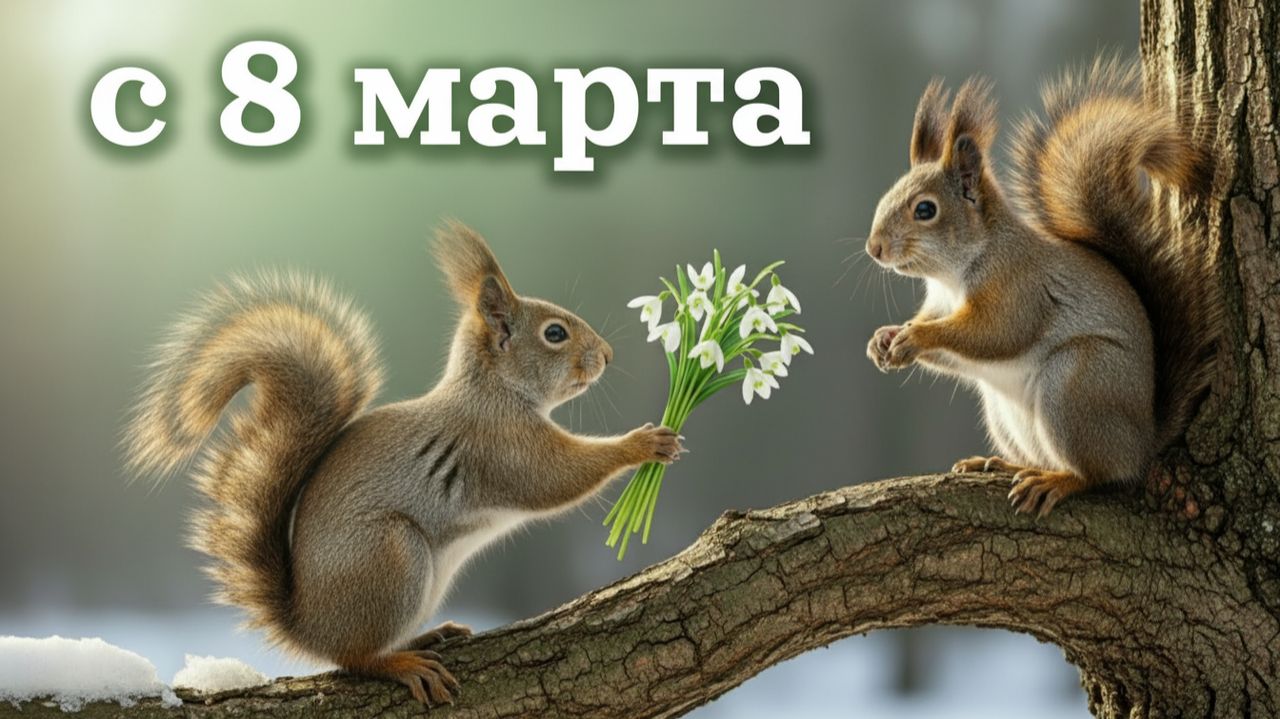 С 8 марта поздравляю тебя! Святослав Любомиров. Песня и поздравление на 8 марта