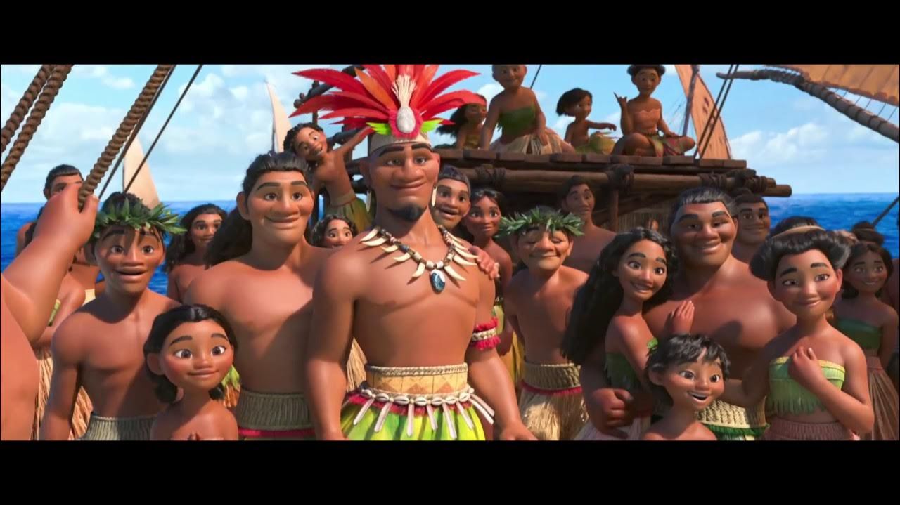 «Песня мореходов» отрывок из мультфильма  Моана 2016