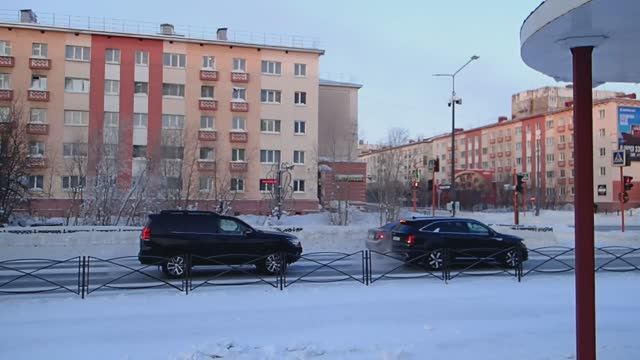 2026.03.05. Норильск. -35 и убрали Новогоднюю красоту. О погоде в описании.