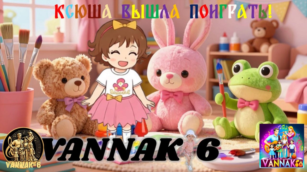 Ксюша вышла поиграть!