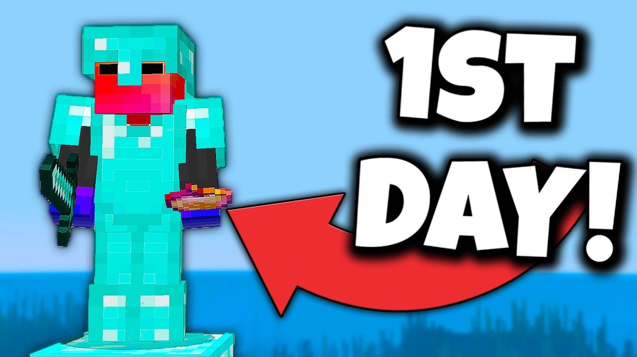 Это Awaken SMP И у меня 1 жизнь CJL  На Русском